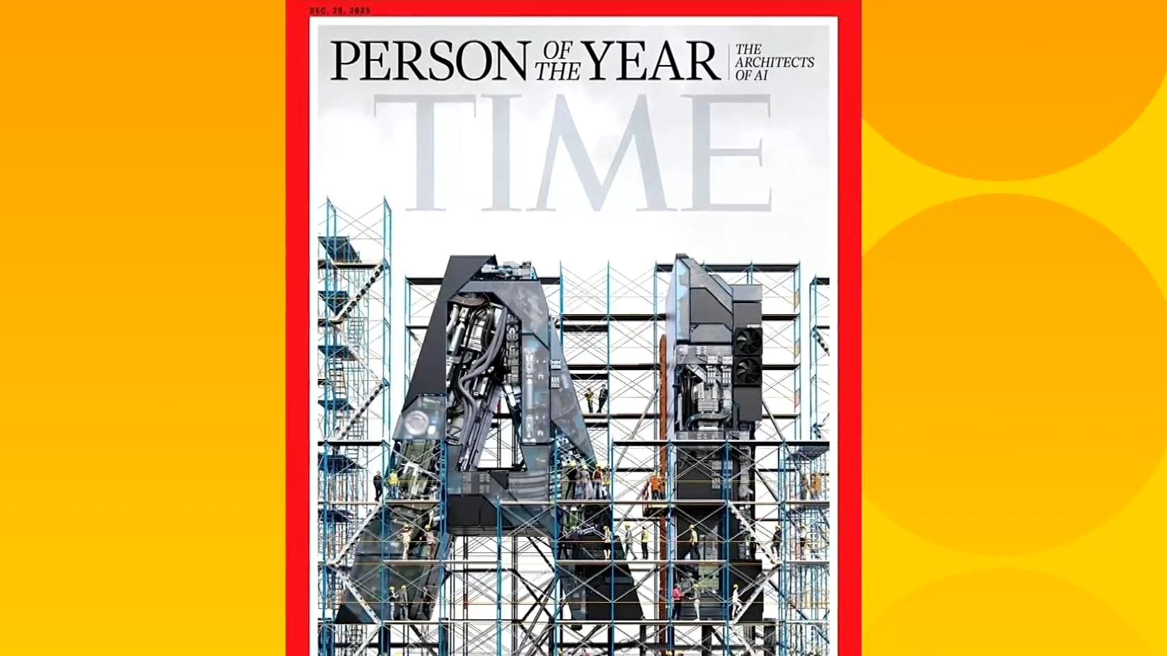 Time magazine names AI architects as person of the year