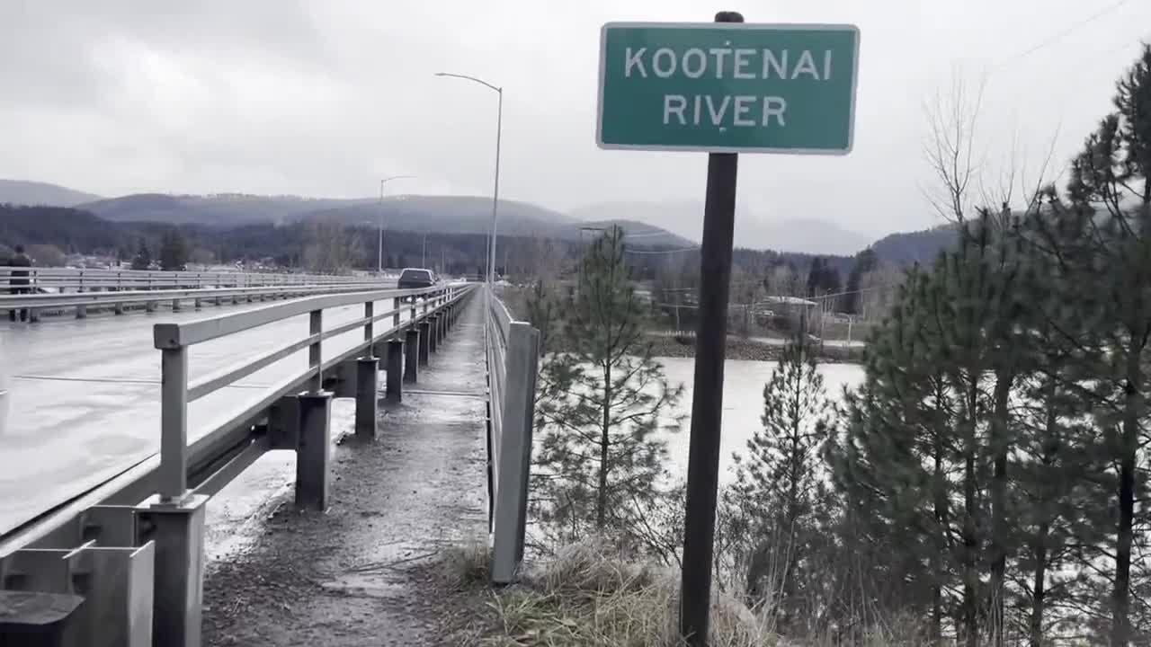 Raw video: Flooding in Libby
