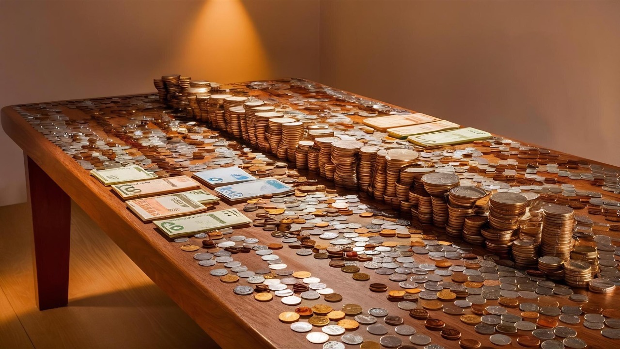 40,000 Roman coins turned up under a living room floor