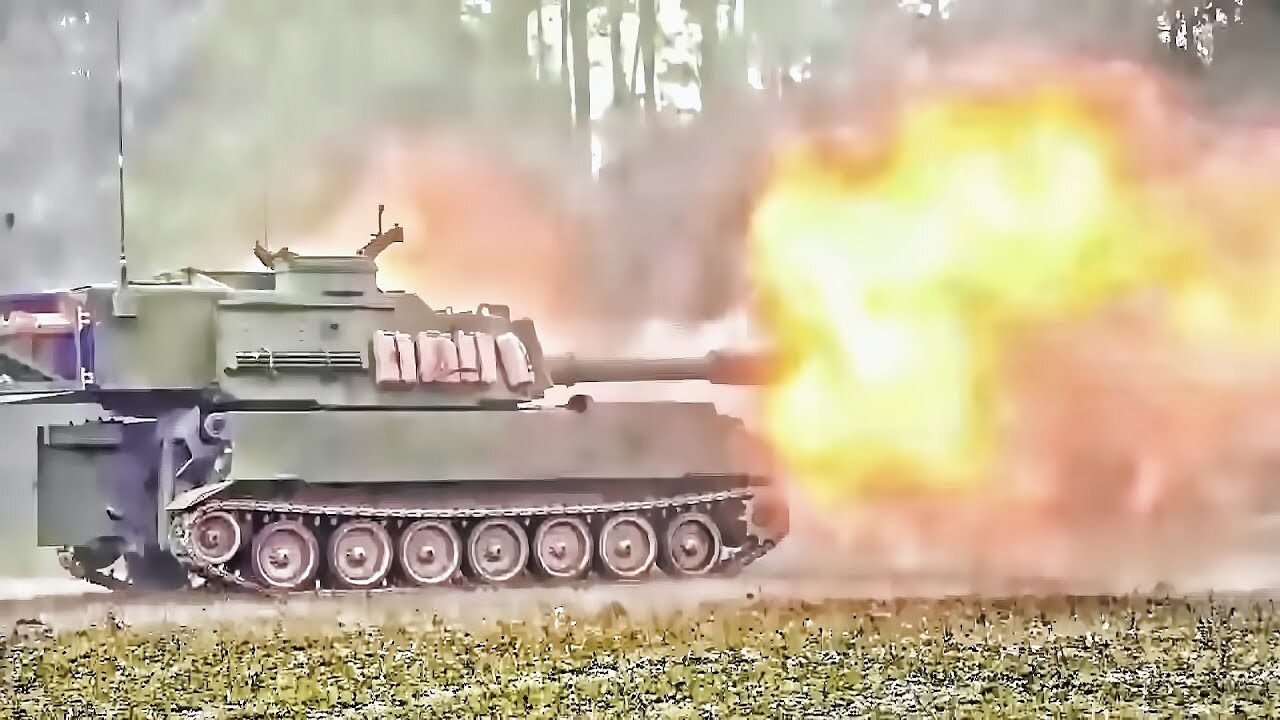 The ultimate tank destroyer • Direct fire M109A6 Paladin