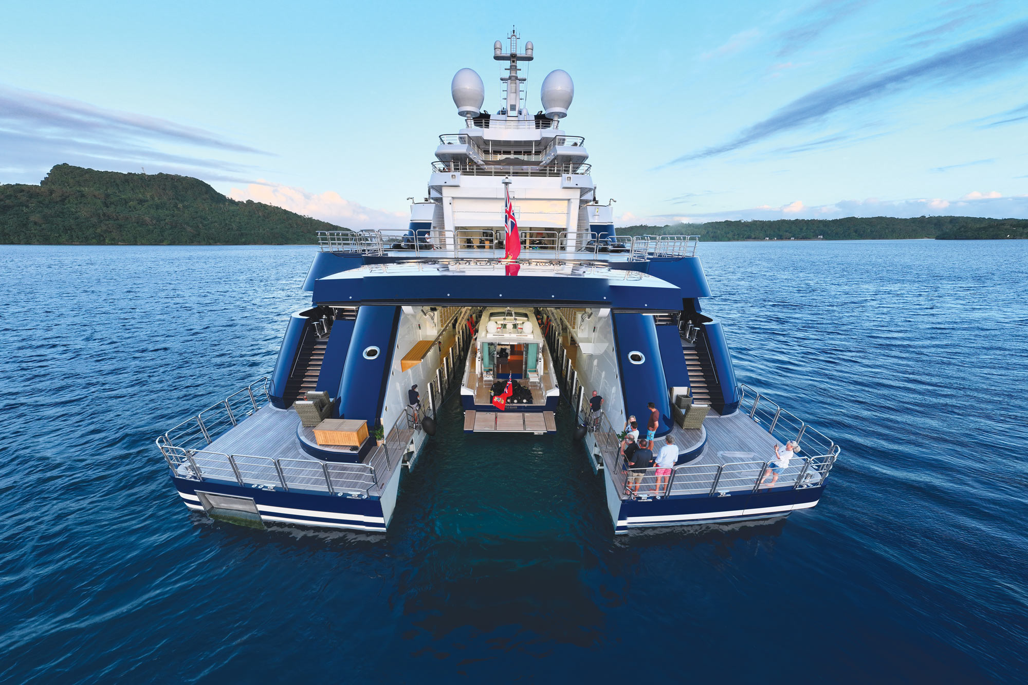 Charter the 413-foot Octopus anywhere