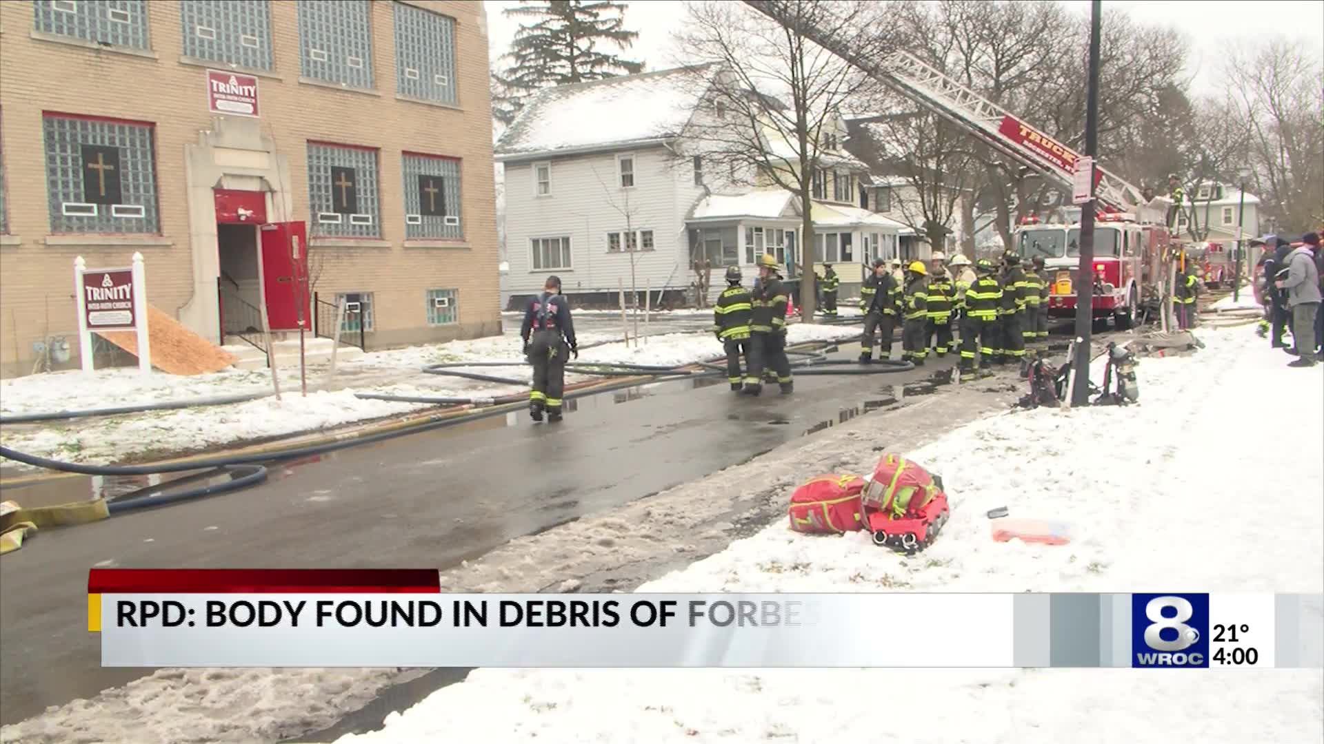 RPD: Body found in debris of Forbes St. church fire