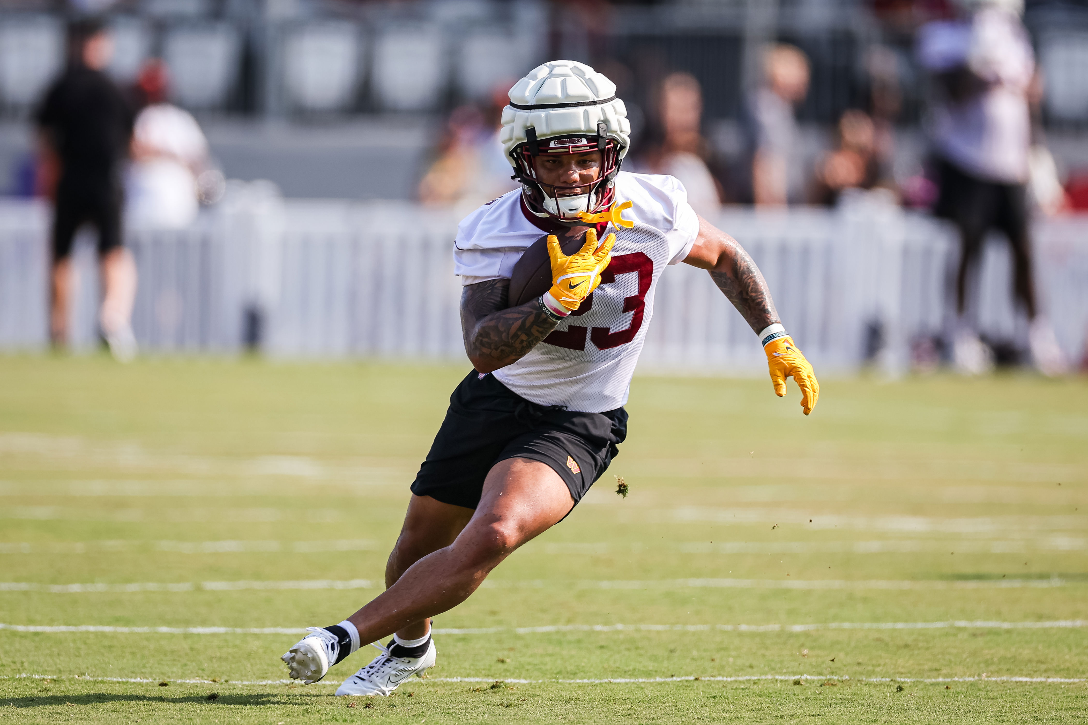 Commanders vs Giants Thursday injury report: Two players return to practice