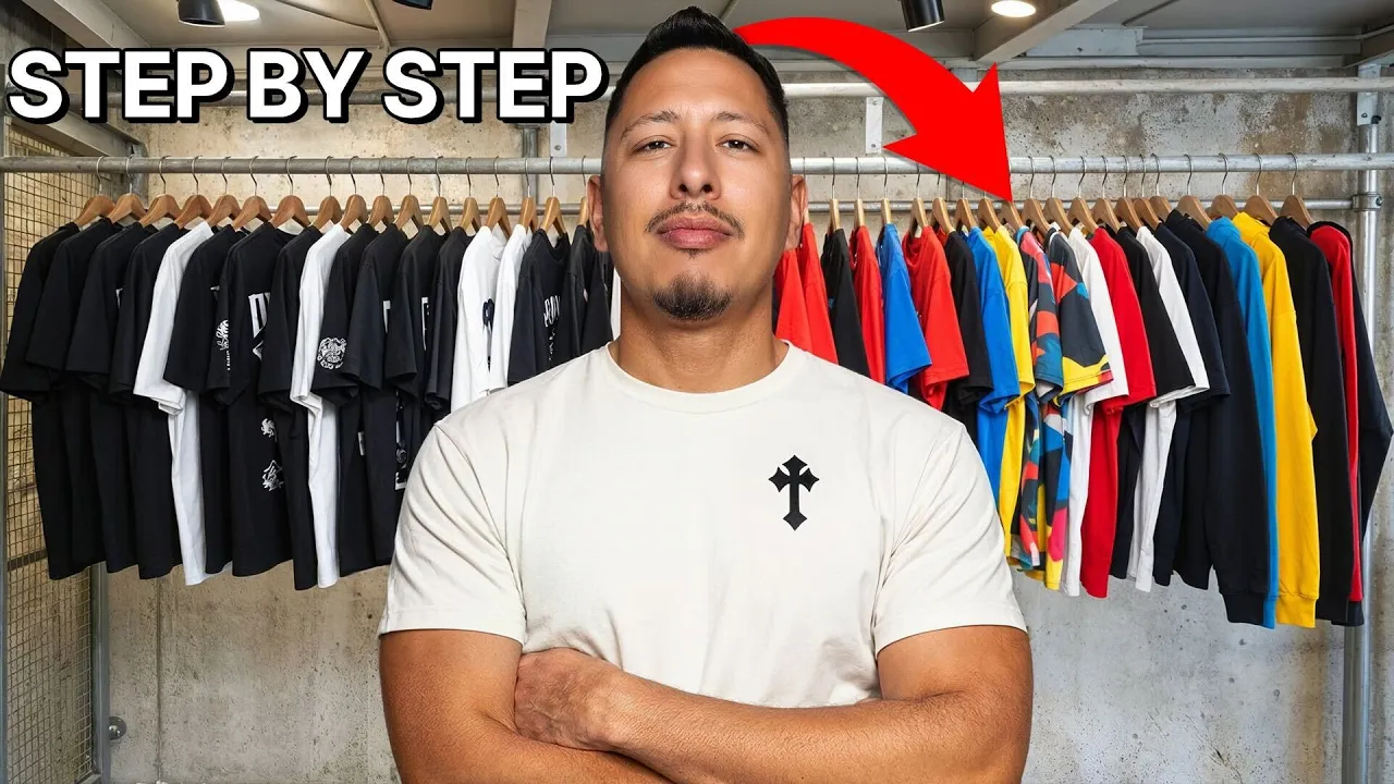 Starting a clothing brand in 2026 is easy with this new step x step