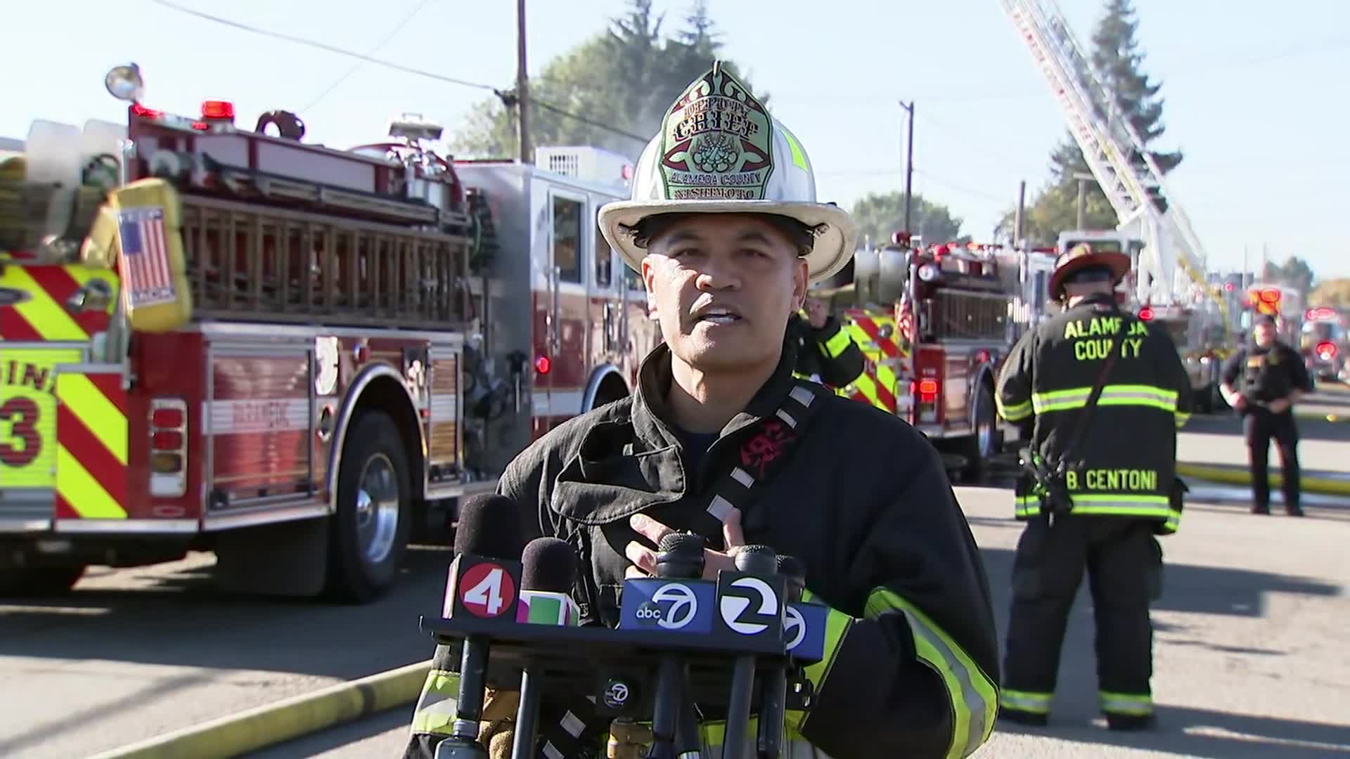 Watch: Authorities give update on explosion, fire near Hayward in ...