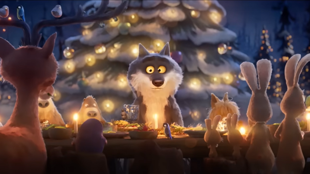 The bright side: French Christmas ad starring vegetarian wolf goes viral