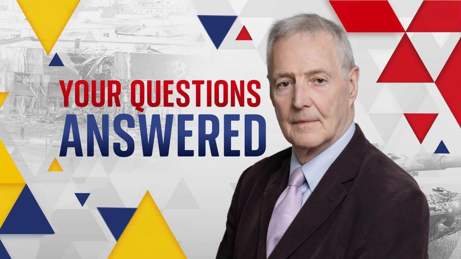 Watch Michael Clarke answer your Ukraine war questions