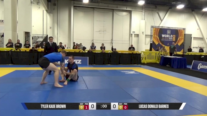Lucas Donald Barnes vs Tyler Kade Brown 2025 World IBJJF Jiu-Jitsu No ...