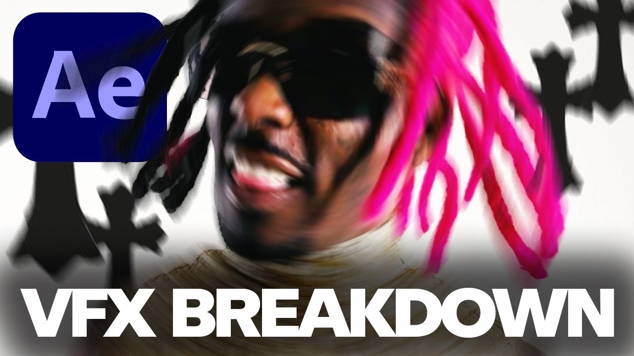 Music video editing VFX breakdown — Lil Uzi "Relevant" | After Effects ...