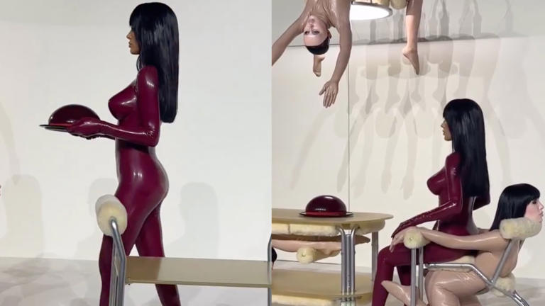 Bianca Censori launches BIO POP project in Seoul with doubles of ...