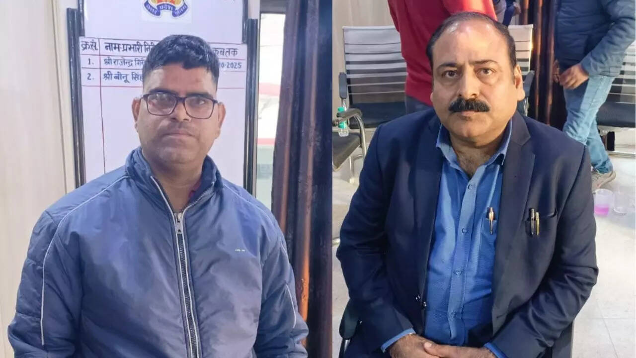 Assistant stamp commissioner and clerk arrested in Shamli for taking bribe