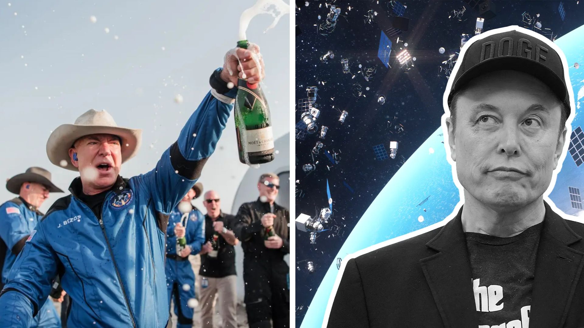 Private space race expands as SpaceX, Blue Origin target orbital AI ...