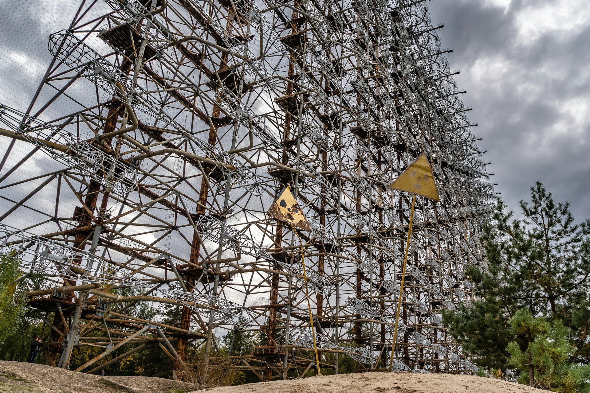 Dark life in the most radioactive place on Earth