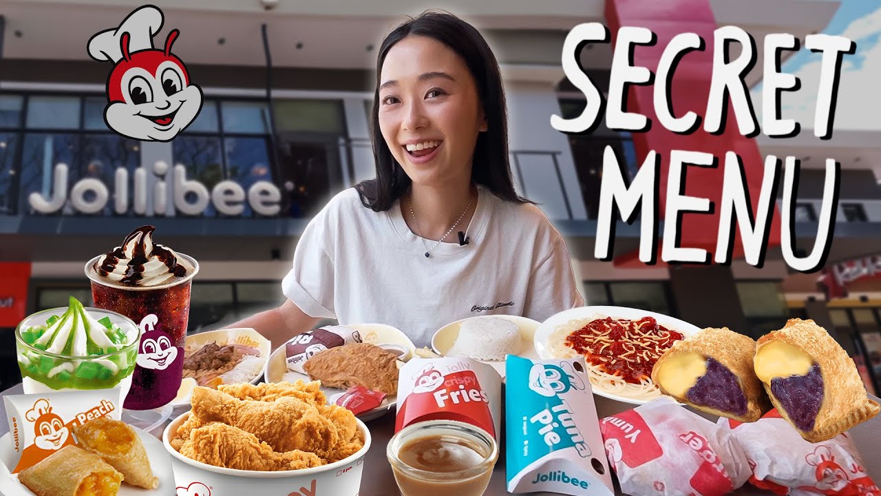 Trying Jollibee for the first time in the Philippines