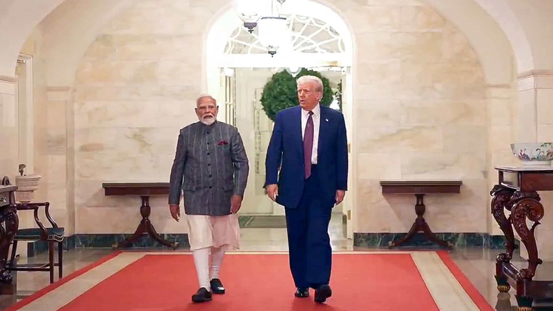 PM Modi, US President Donald Trump discuss trade, energy and defence