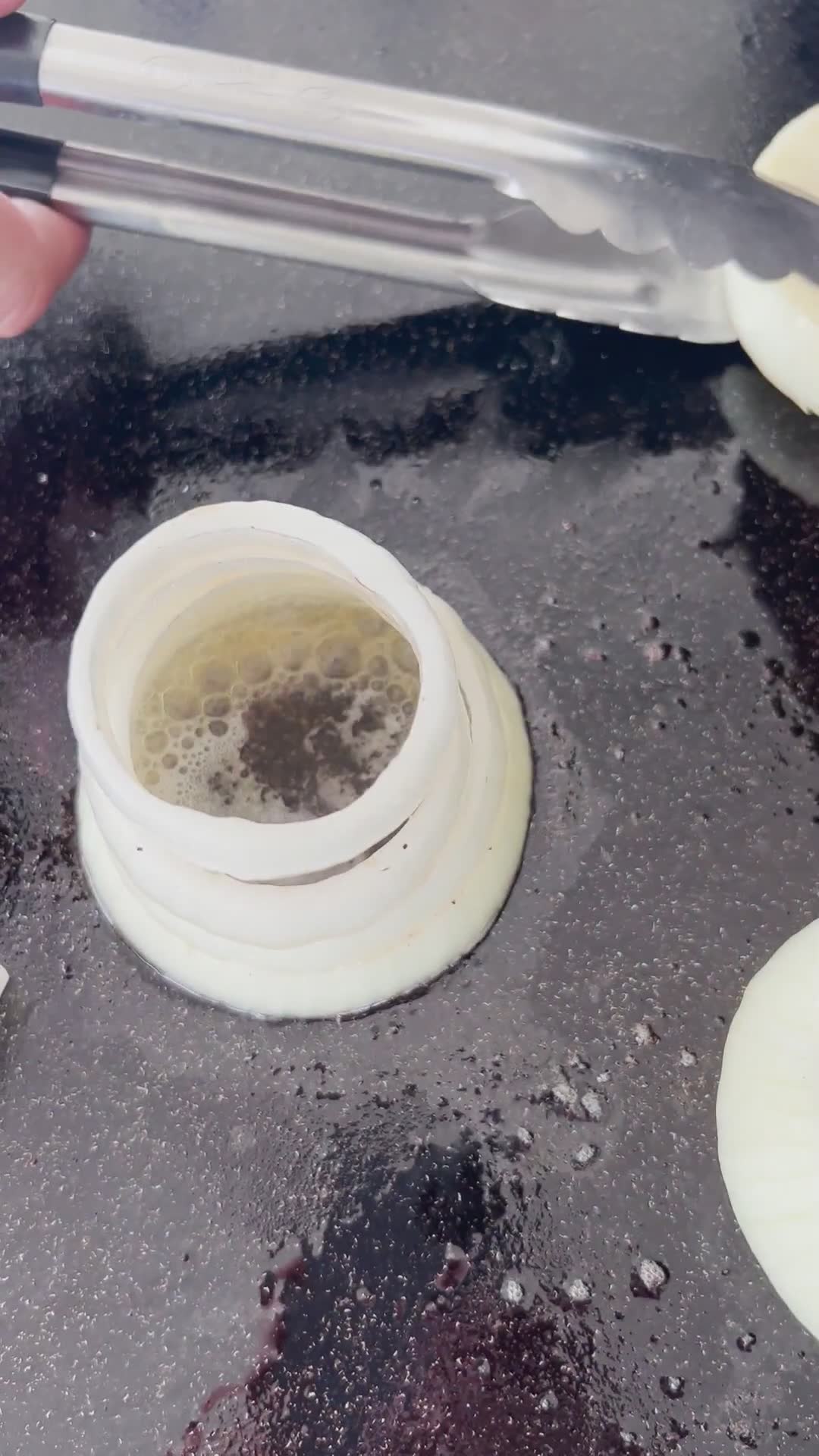 Beach hibachi cooking with family and friends