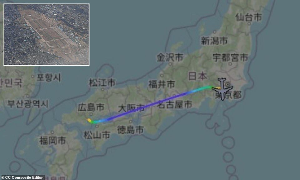 US military jet in Japan as threats rise with China and Russia