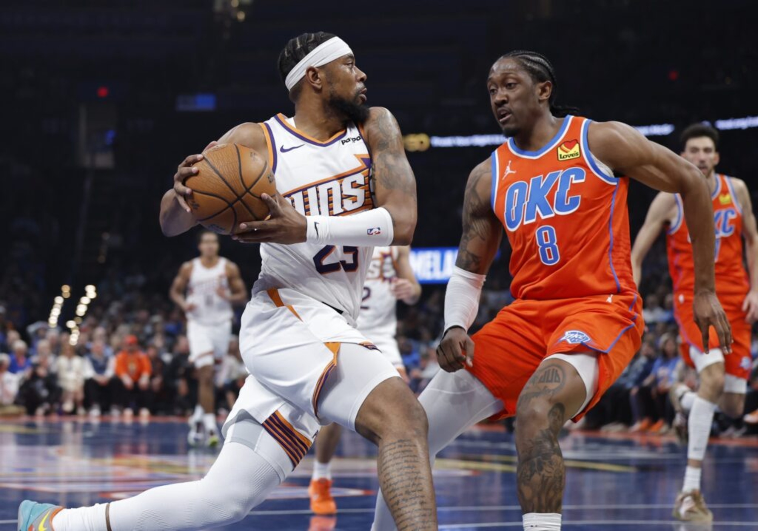 Suns rely on reserves in historic NBA Cup loss to Thunder