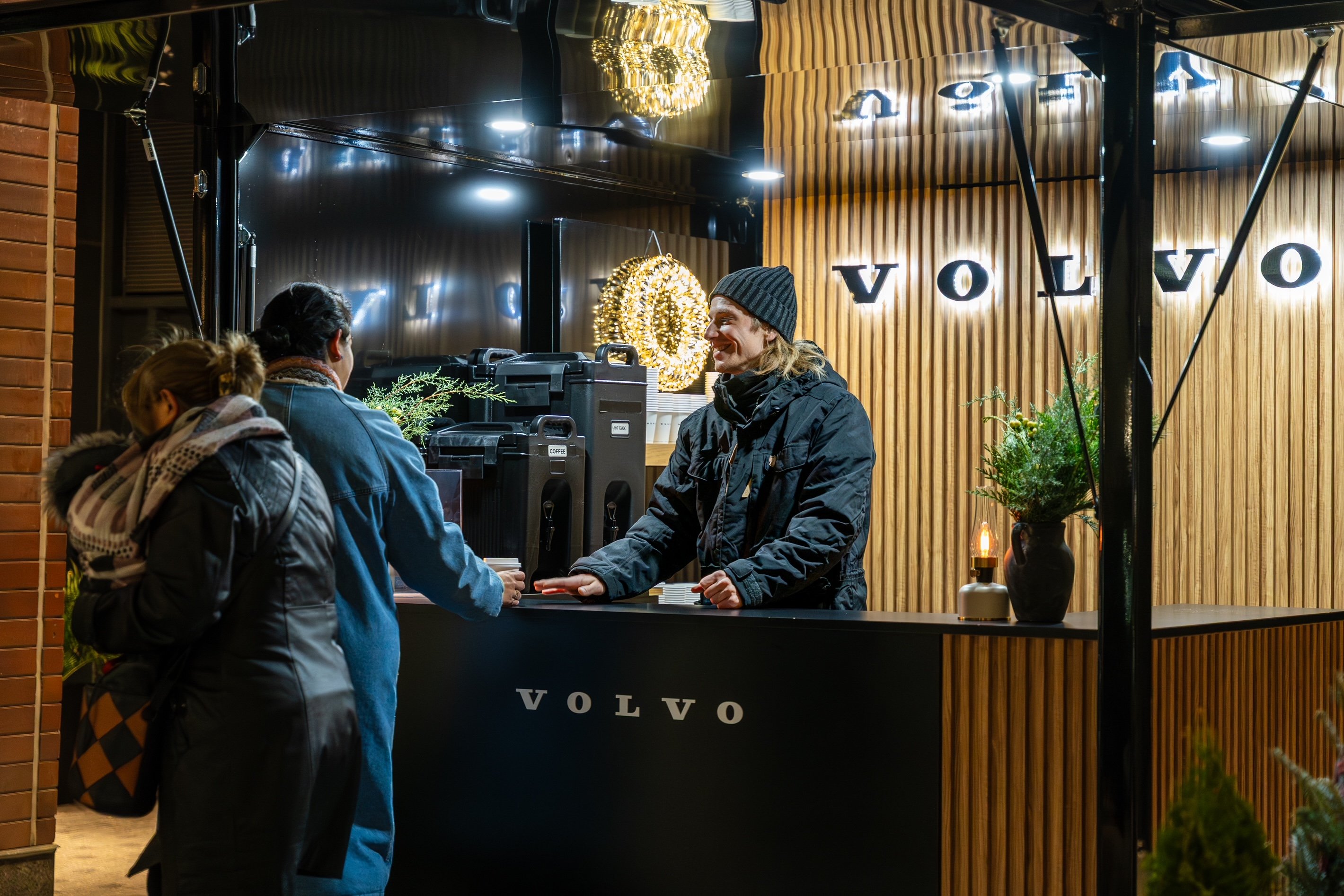 Step into Volvo’s Holiday Safely activation at The Well