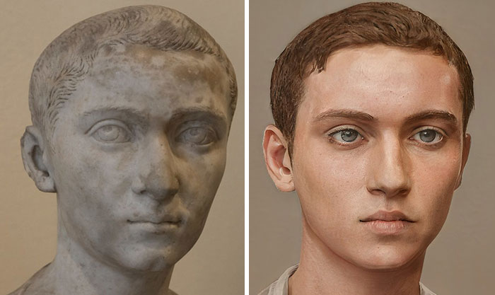 Artist shows how Roman emperors looked in real life by using facial ...