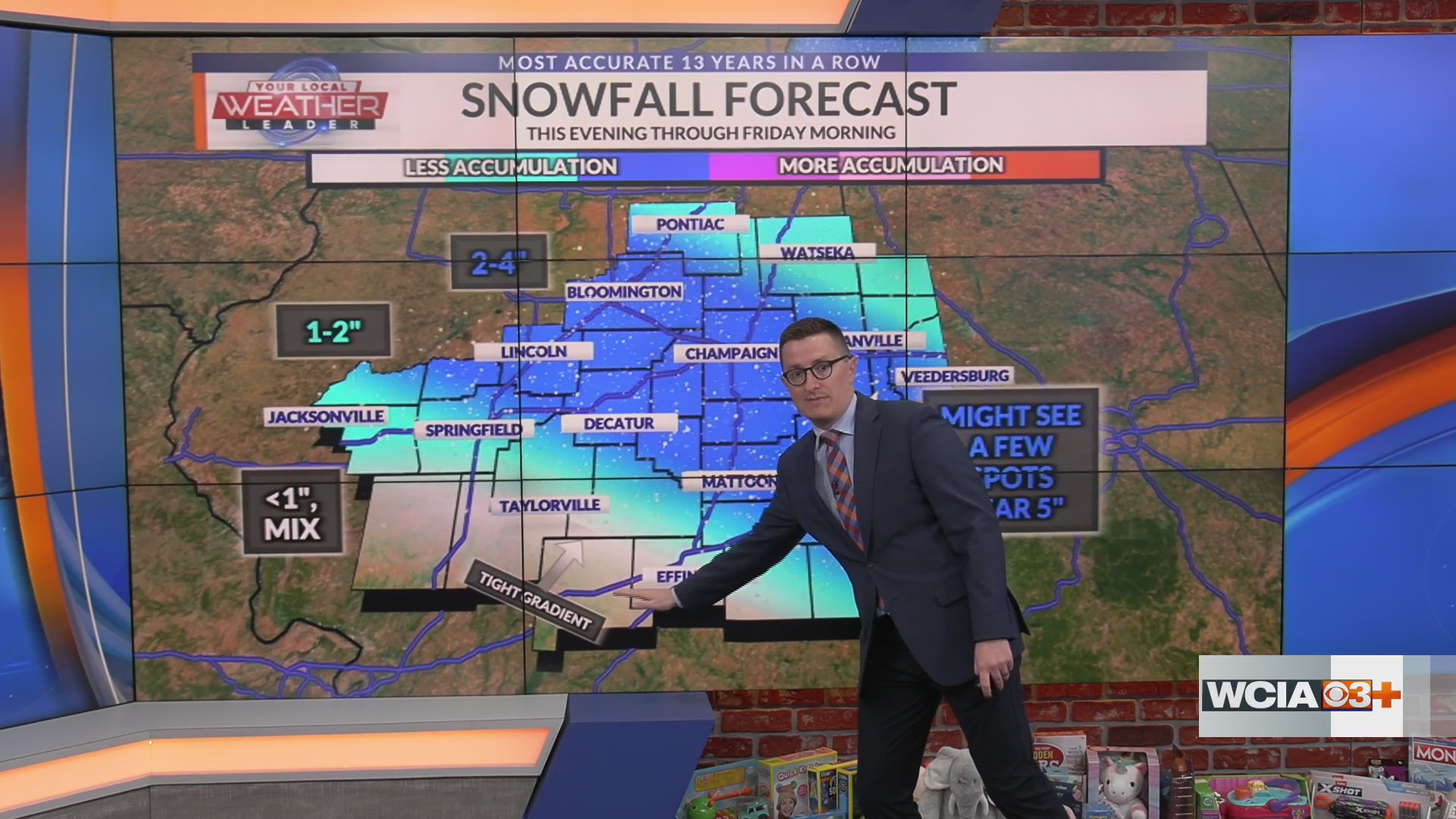 Jacob: "Snow tonight, more Saturday and bitter cold to follow"