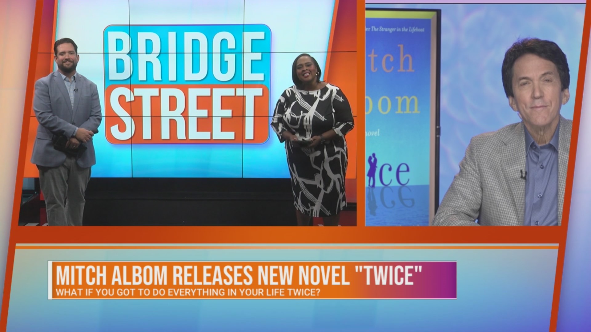 Best-selling author Mitch Albom discusses latest novel "Twice"