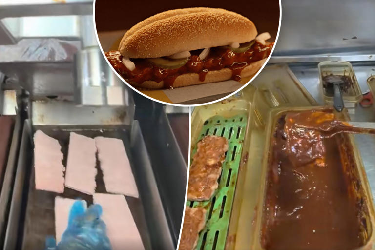 McDonald’s fans both hungry and horrified after worker exposes how the ...