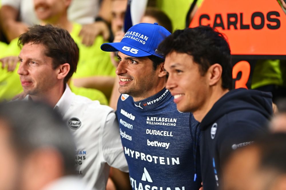 Albon: Sainz partnership key to Williams' F1 2025 success