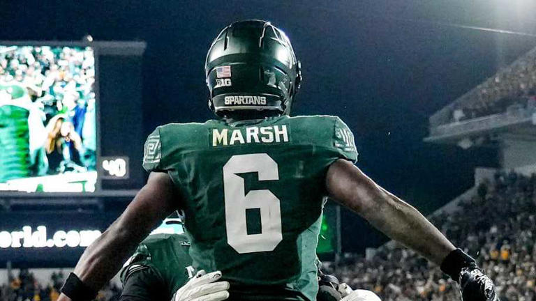 The future of star Spartan portal WR Nick Marsh