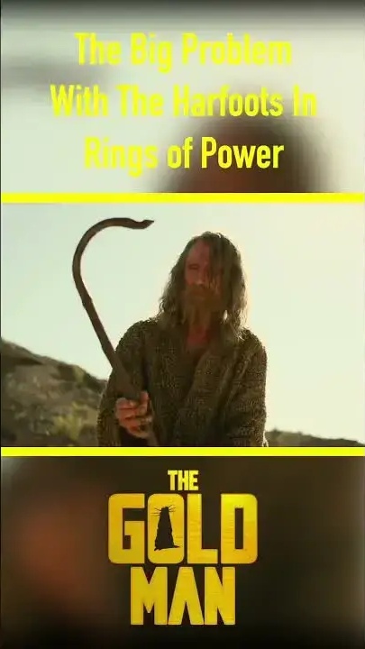 The big problem with the Harfoots in Rings Of Power #shorts