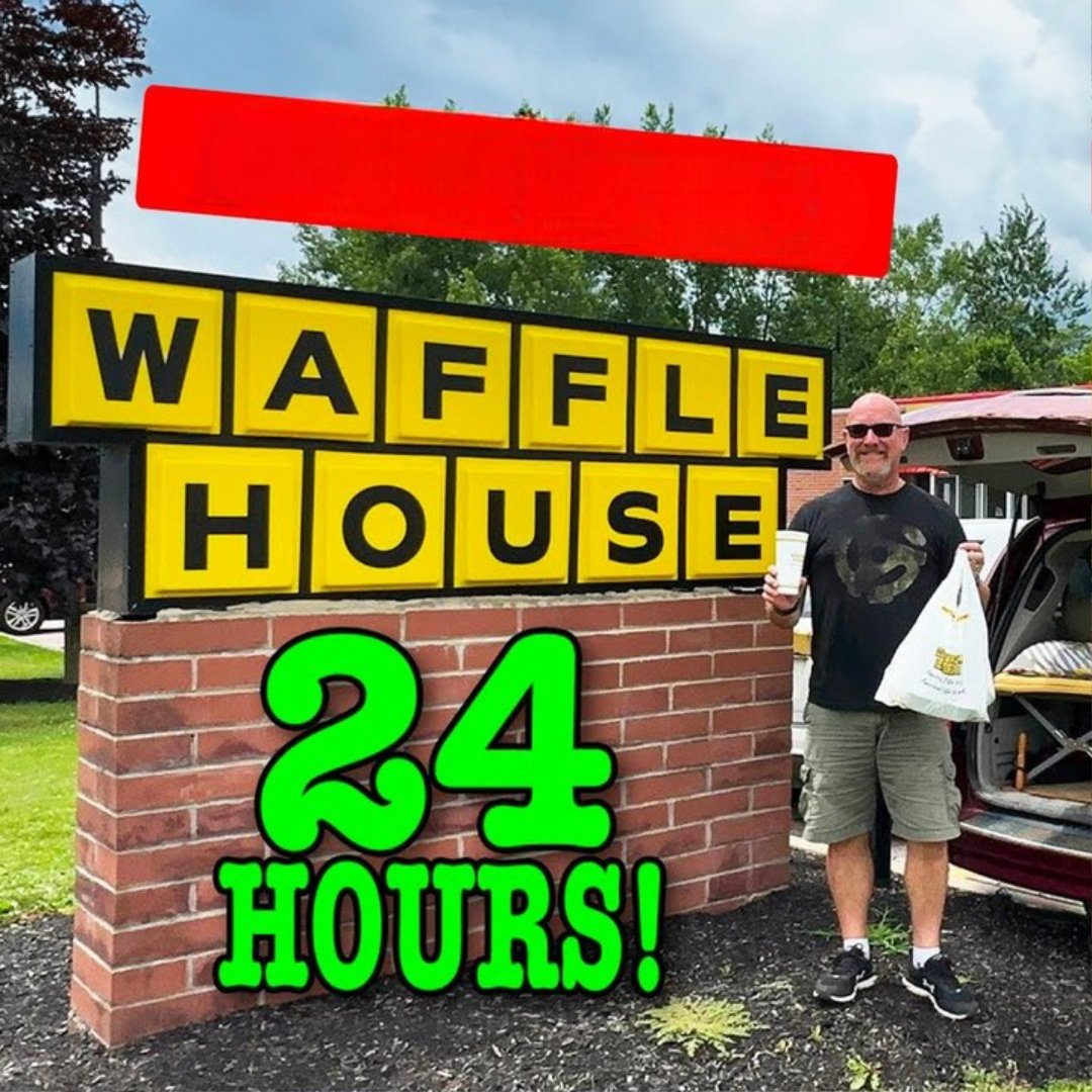 Waffle House adventure: 24 hours of living, laughing, and waffles!