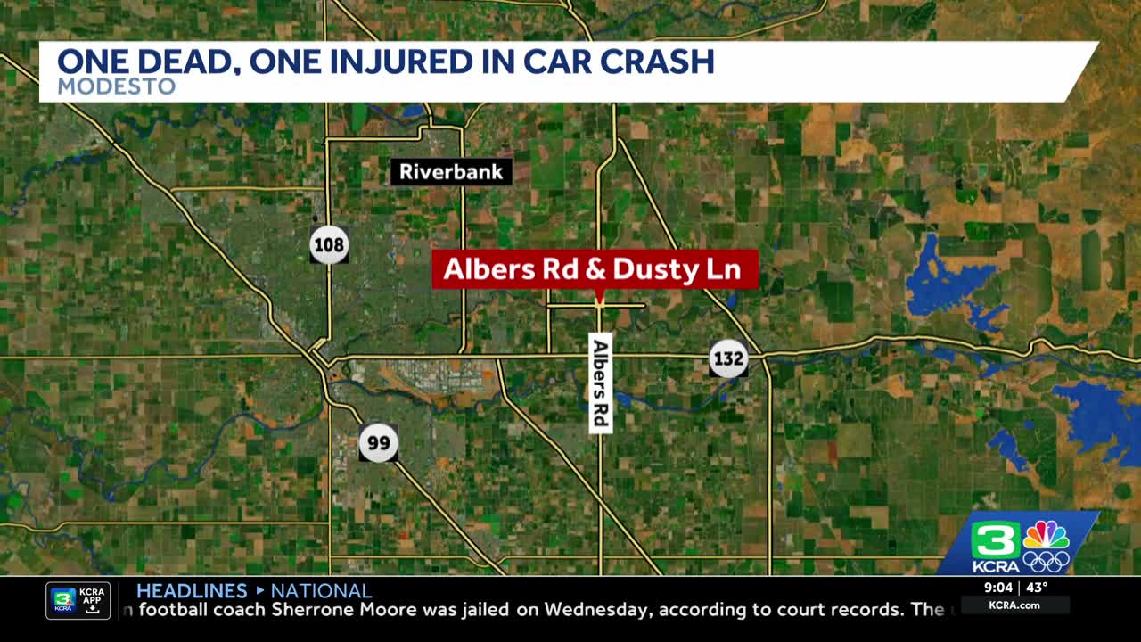 Head-on crash leaves Modesto man dead, CHP says