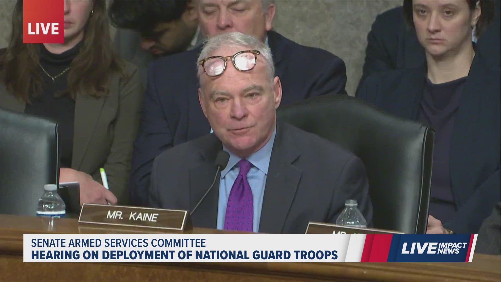 Senator Tim Kaine speaks on Trump's National Guard deployments