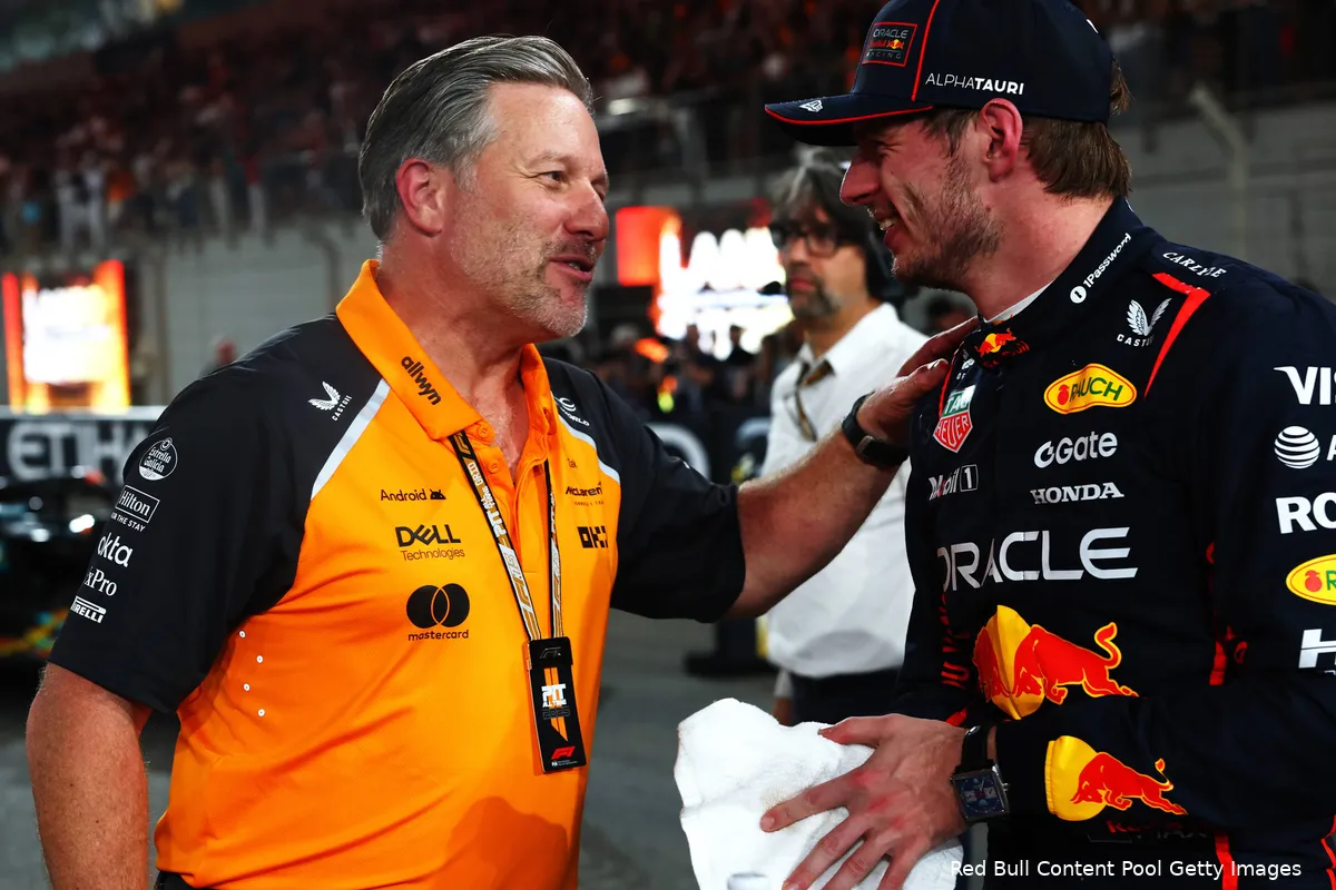 Brown komt met media-getraind antwoord op Verstappen-vraag: "Hij is een ...