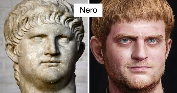 Artist shows how Roman emperors looked in real life by using facial ...