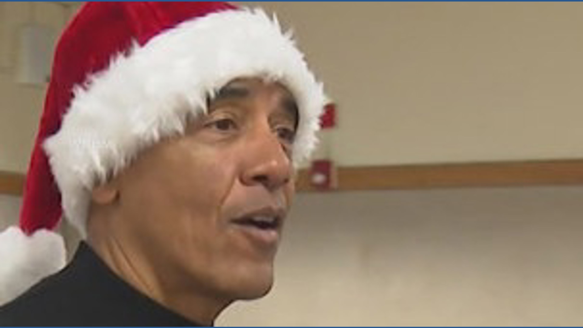 Former President Barack Obama surprised schoolchildren in Chicago
