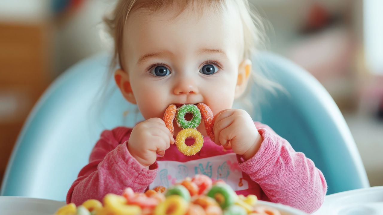 Half a Battenburg and a pack of jelly babies: Grandma caught feeding ...