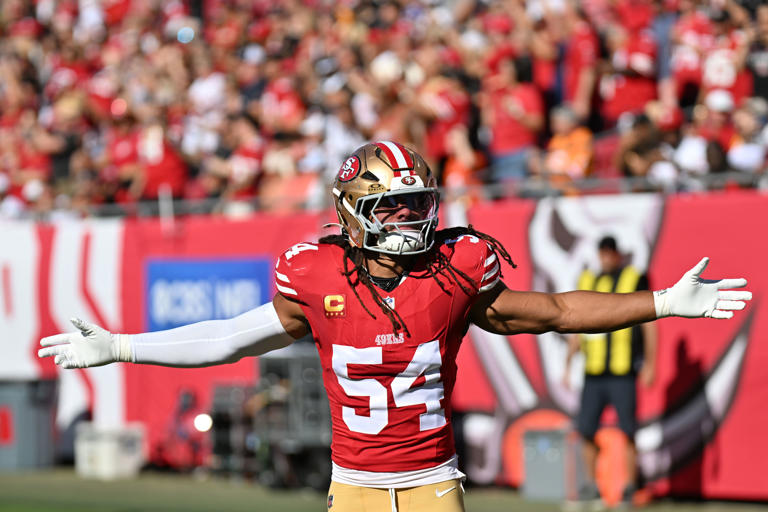 Fred Warner believes the 49ers have a 'three-headed monster' along the ...