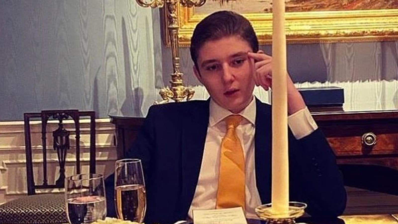Barron Trump allegedly turned to Andrew Tate's crew for dating lessons, brother-figure guidance