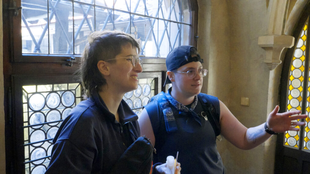 The Amazing Race couple Paige & Izzy react to their historic run