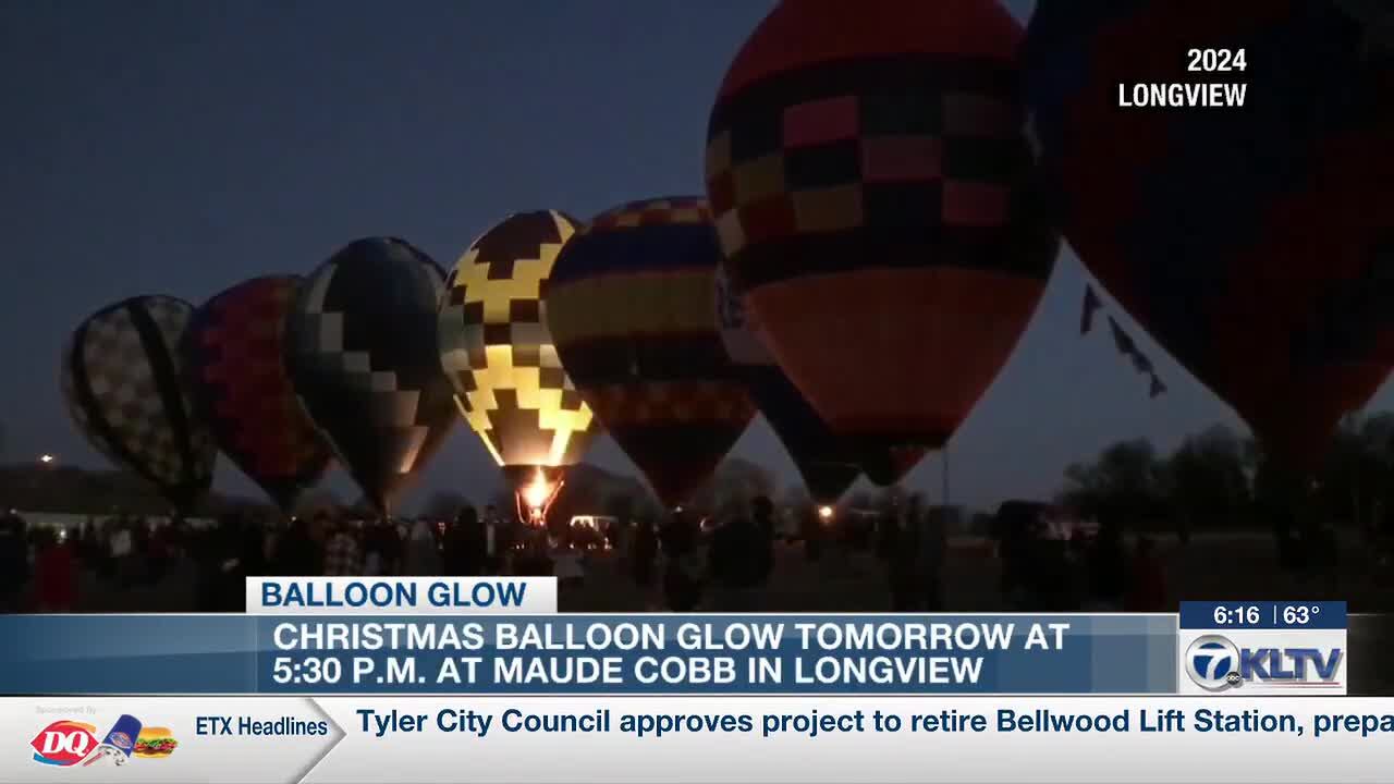 Santa to hand out gifts at annual flash mob hot air balloon glow event