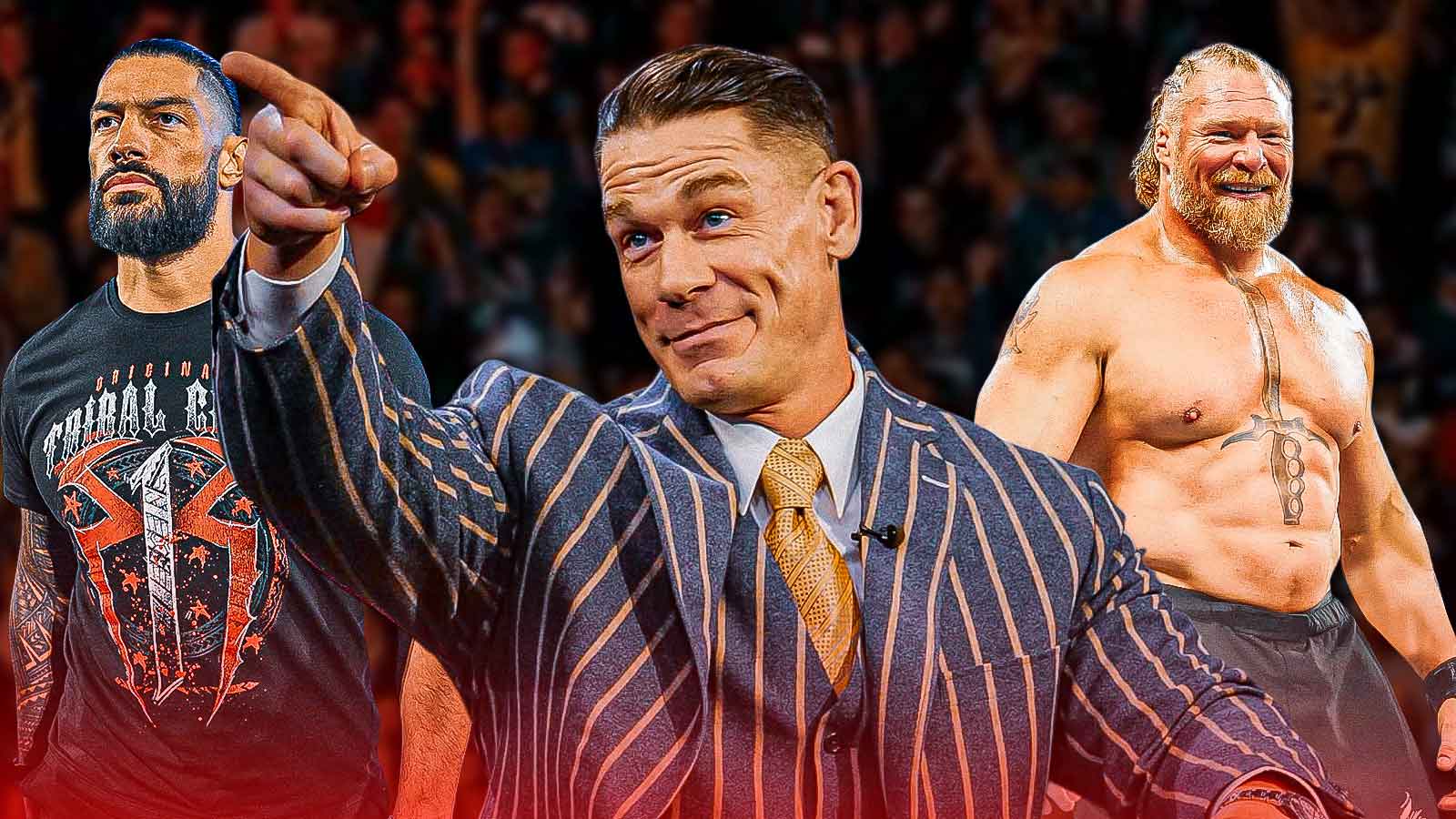 Even Brock Lesnar, Roman Reigns said goodbye to John Cena before final ...