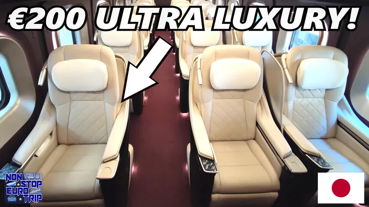 Shinkansen Gran Class review / Japan's most expensive train seat