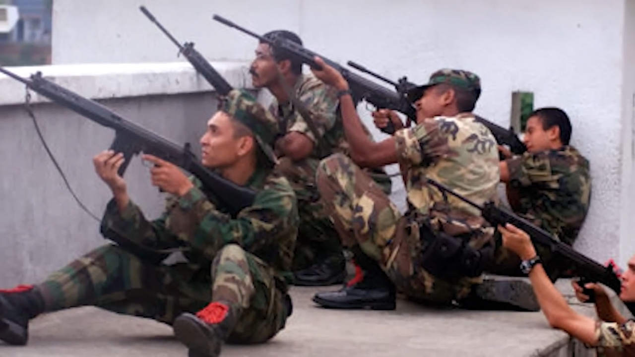 Propeller vs. jet: Civilians caught on camera during Venezuela's deadly ...