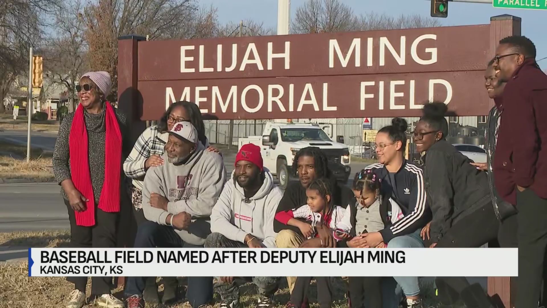 Baseball field renamed in honor of fallen Wyandotte County deputy