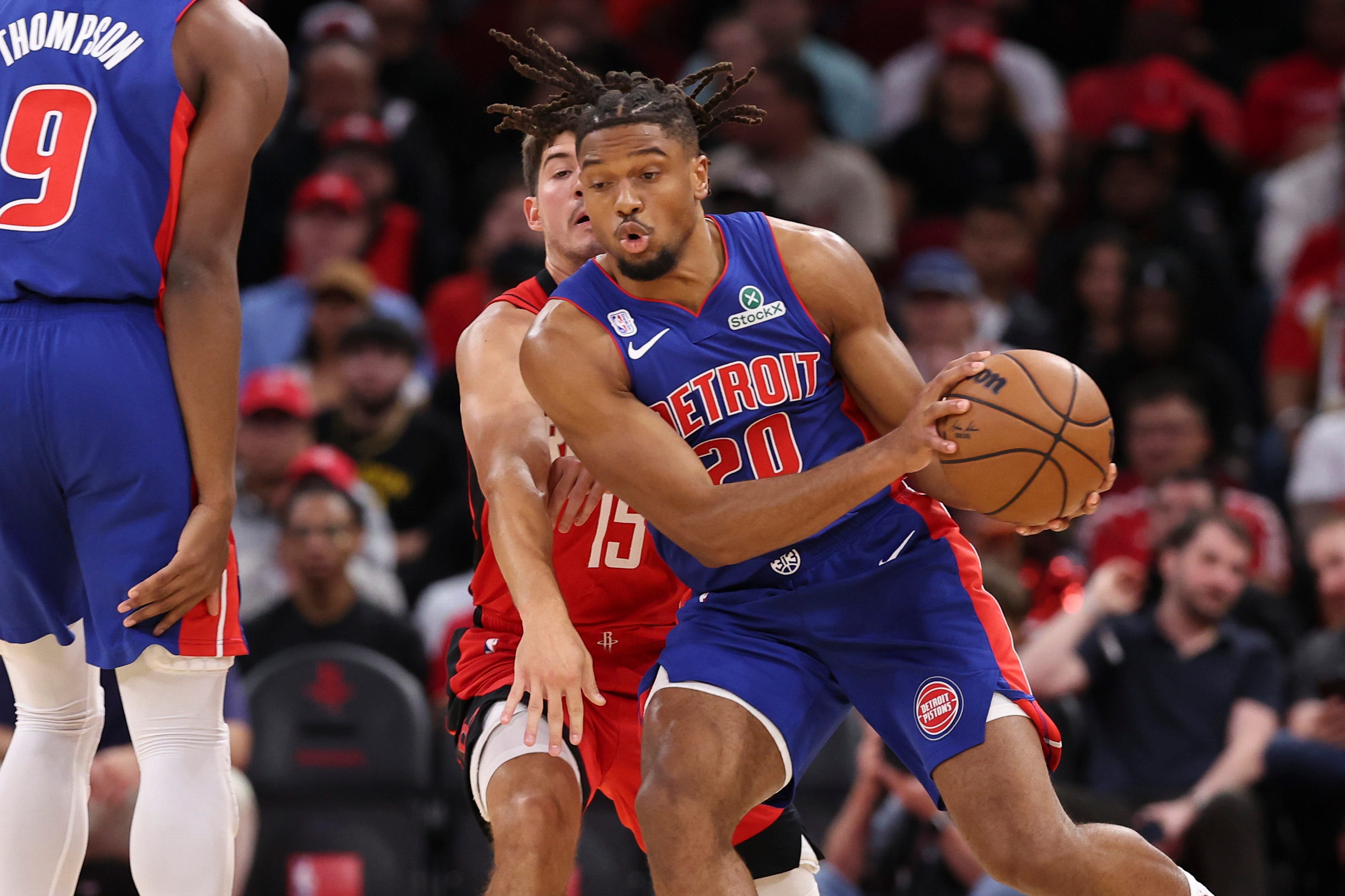 Pistons' JB Bickerstaff reacts to Chaz Lanier's 40-point G League game
