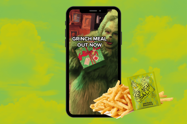 How to DIY Grinch fries from the McDonald’s Grinch meal