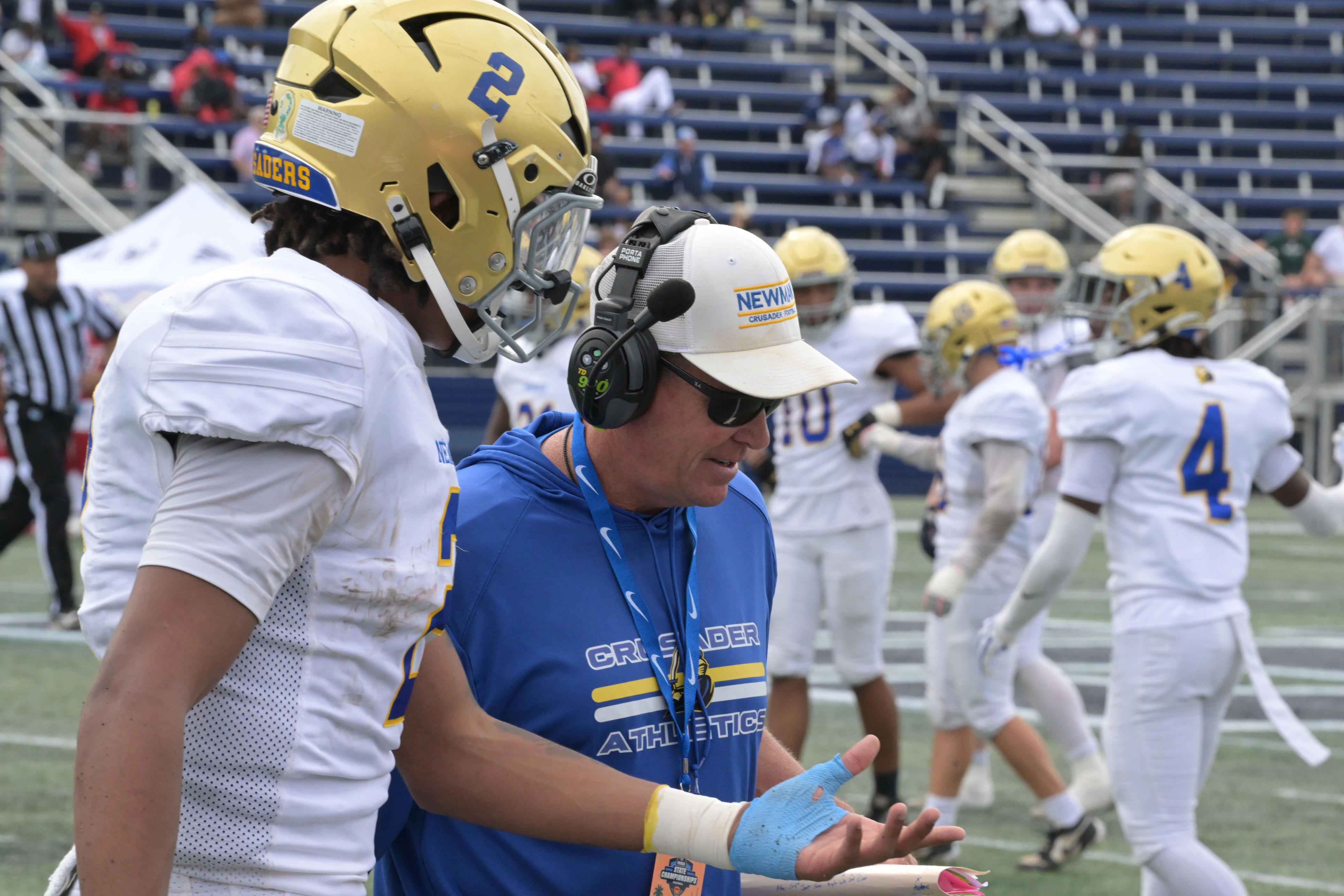 Cardinal Newman football stuns Chaminade-Madonna to win state title