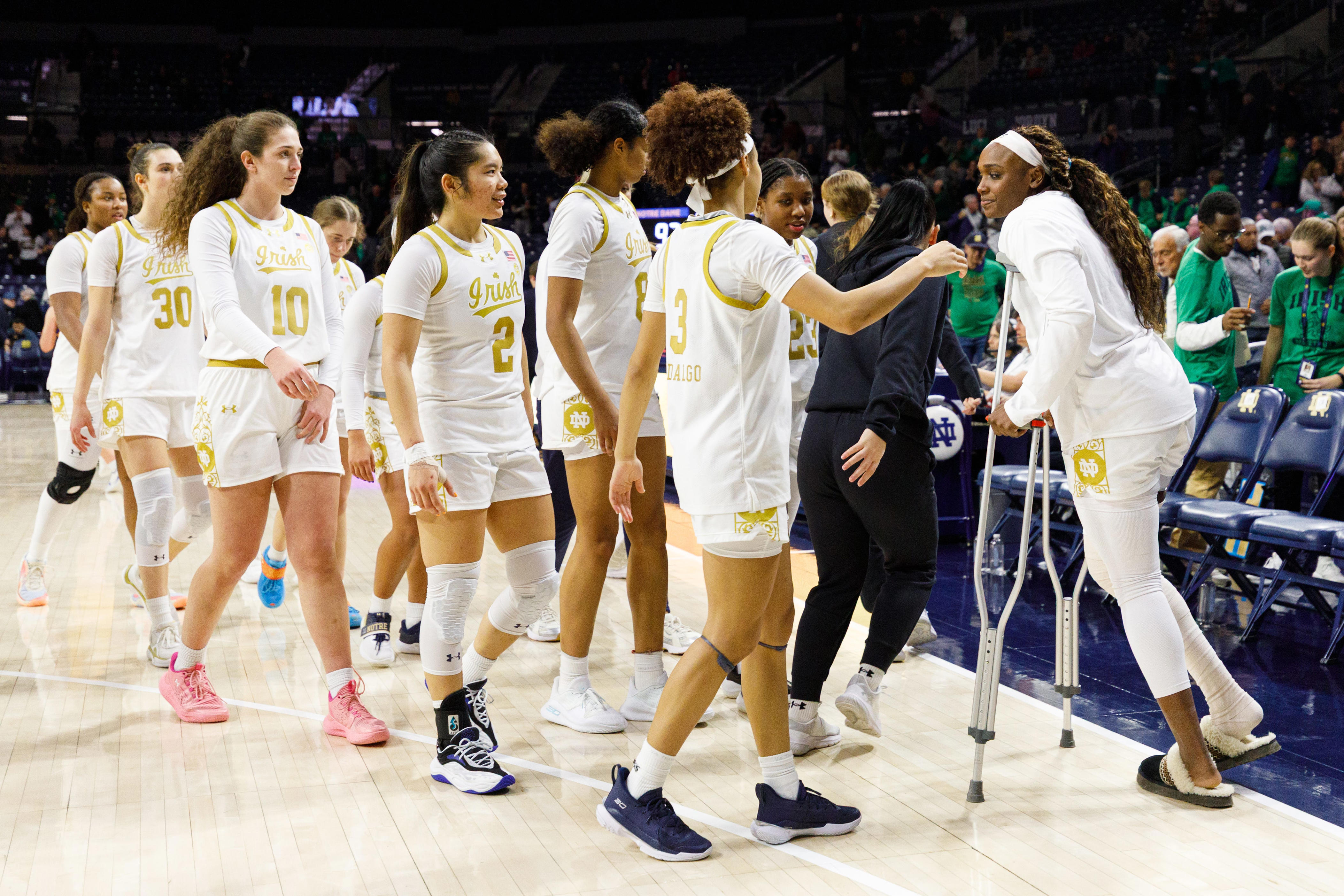 Notre Dame women's basketball unranked for the first time since 2021