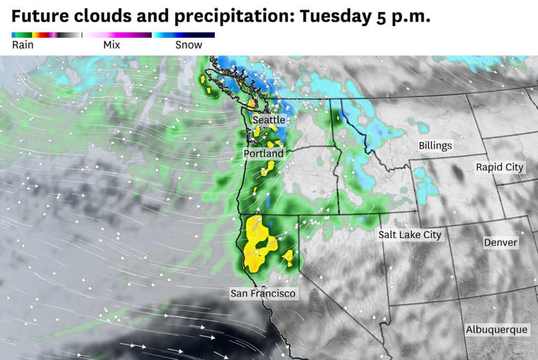 Rain, snow returning to California. Here's when a flurry of storms ...